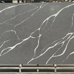 NV880 White Veins Grey Quartz Stone Slab - novastonevn.com - novastonevn.com